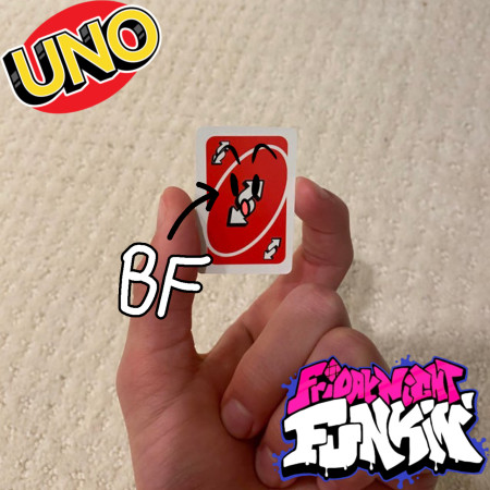 BF Uno Reverse Card Mod for Friday Night Funkin' | FNF Mods