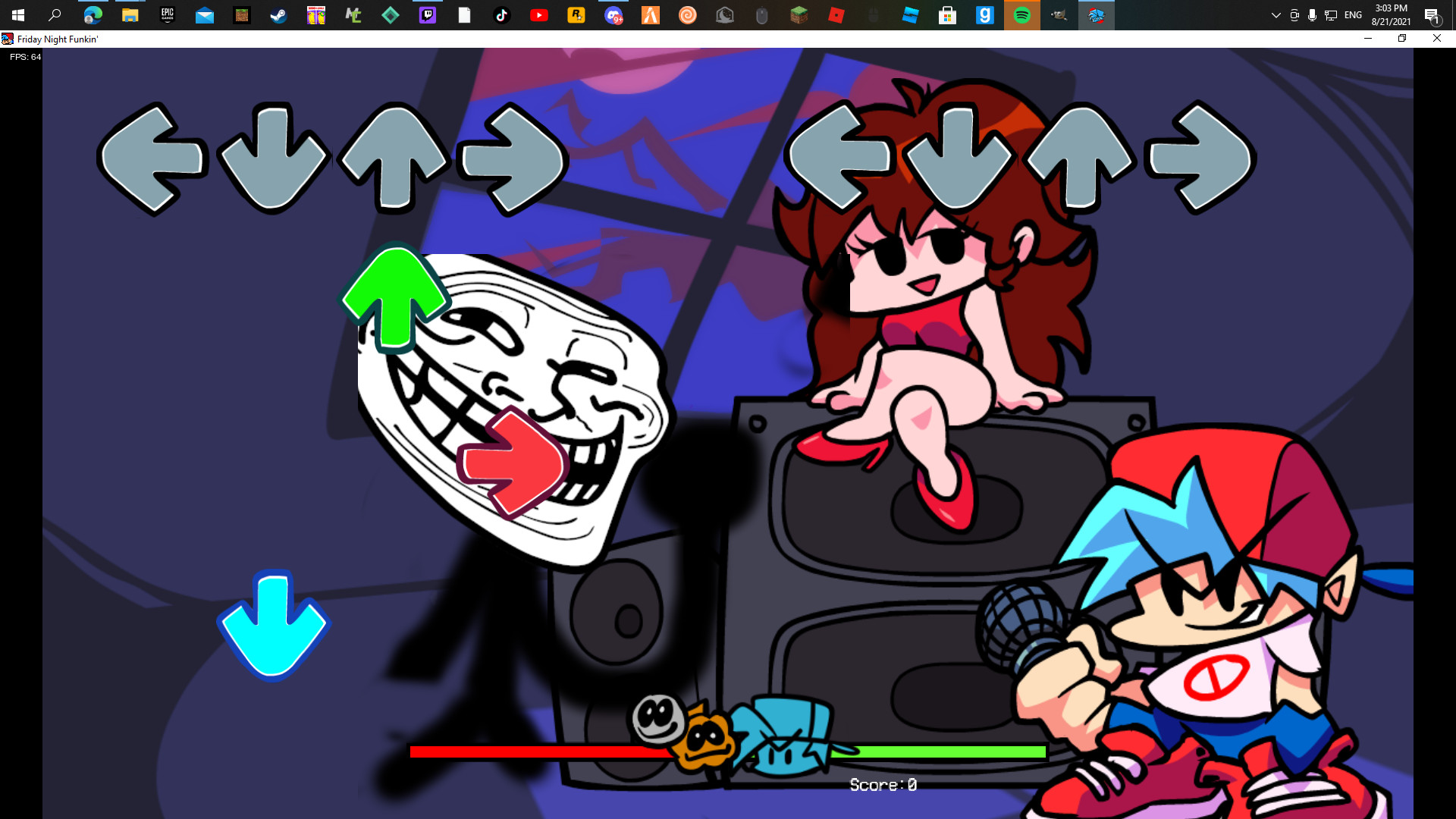 dum mod for fnf [Friday Night Funkin'] [Mods]