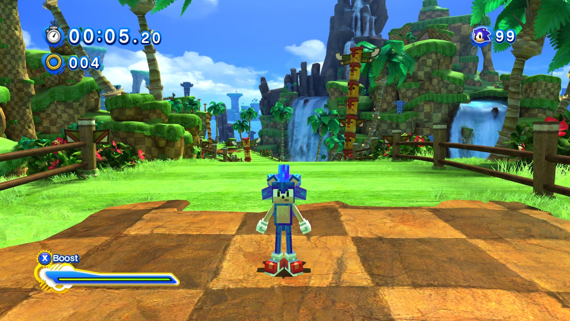 Sonic Generations Minecraft Sonic Mod Mod for Sonic Generations (2011 ...