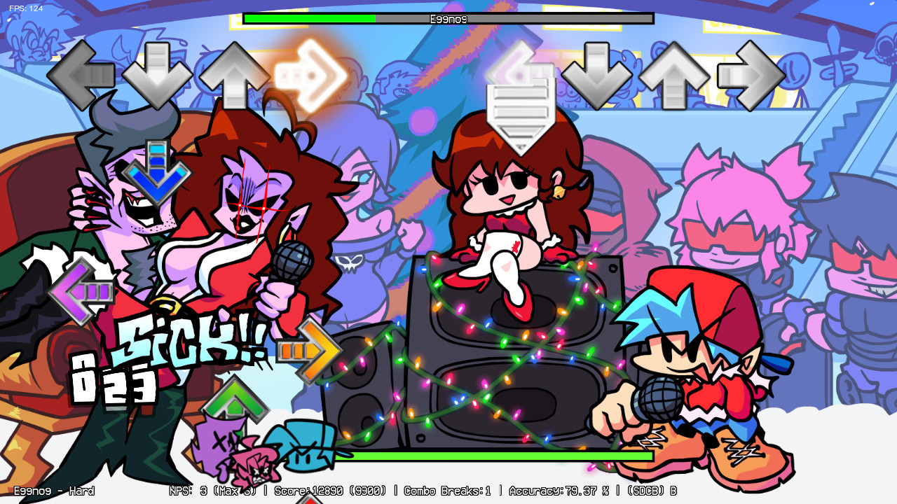 Animated Metal Noteskin Mod for Friday Night Funkin' | FNF Mods