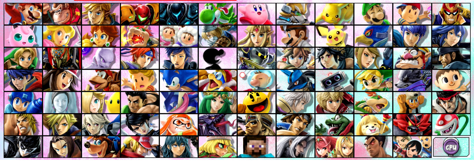 Mural FSS Icon Alts Mod for Super Smash Bros. Ultimate | SSBU Mods