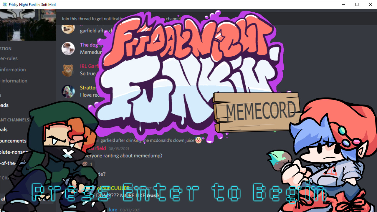 FnF Memecord Mod ShitPost #1 [Friday Night Funkin'] [Mods]