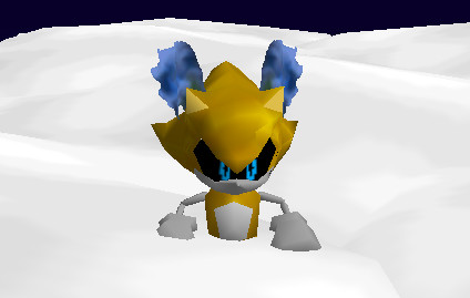METAGOLD SONIC 64 Mod for Super Mario 64 | SM64 Mods