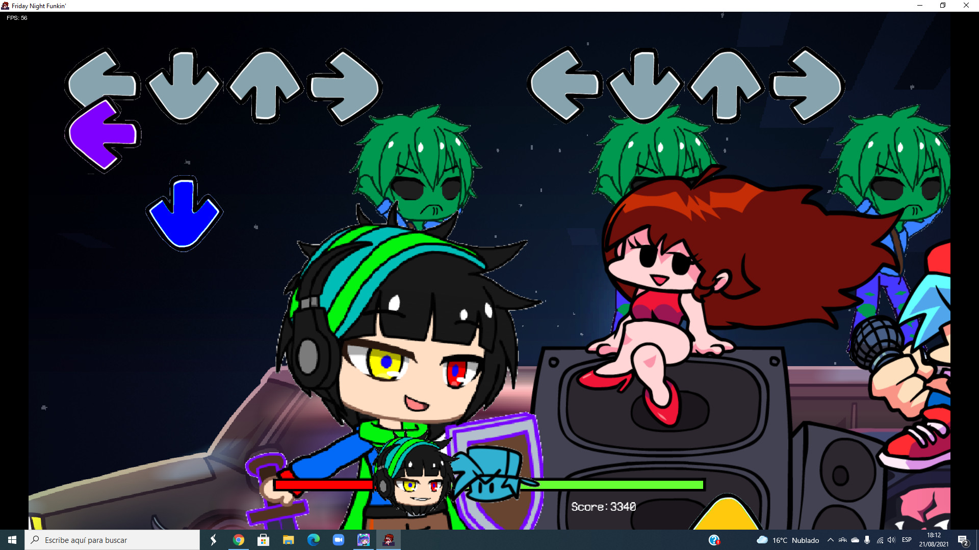 vs me and my friend Mod for Friday Night Funkin' | FNF Mods