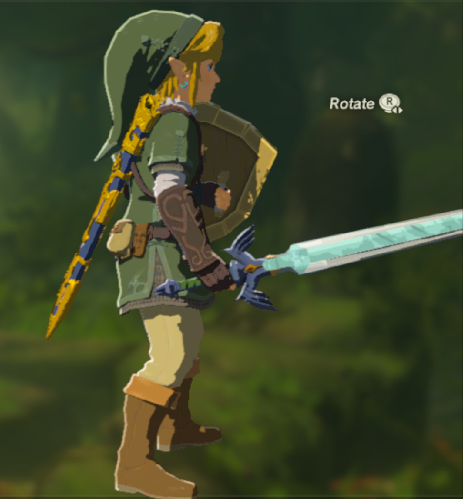 Better Master Sword Mod for The Legend of Zelda: Breath of the Wild ...