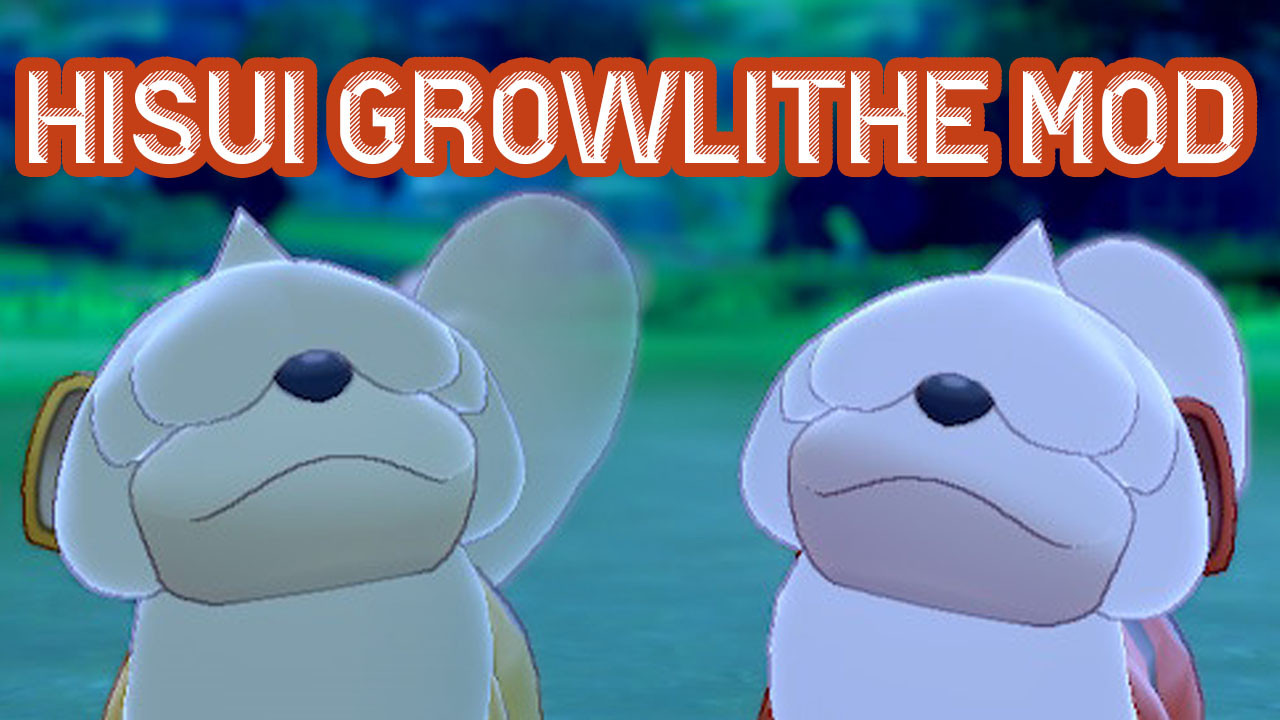 Growlithe Hisuian Form Mod for Pokemon Sword & Shield | SWSH Mods