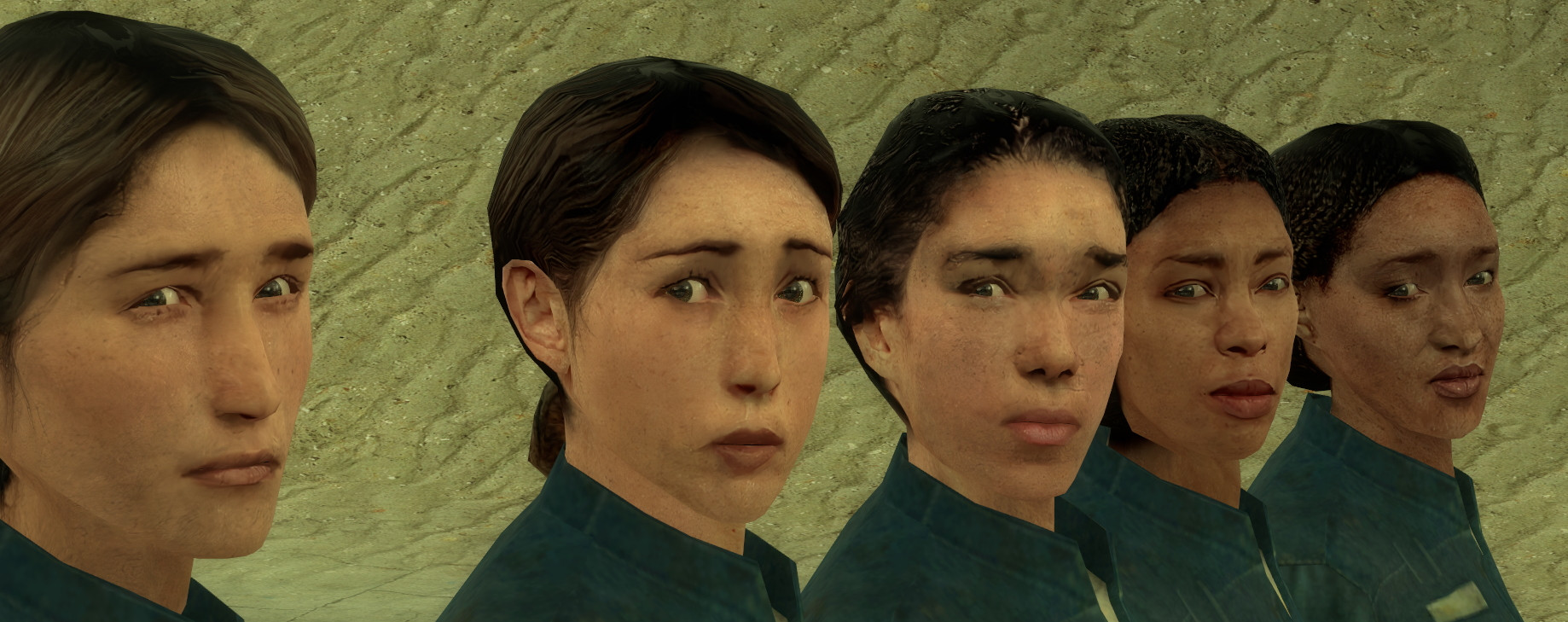 HD & Enhanced HL2 Faces Mod for Half-Life 2 | HL2 Mods