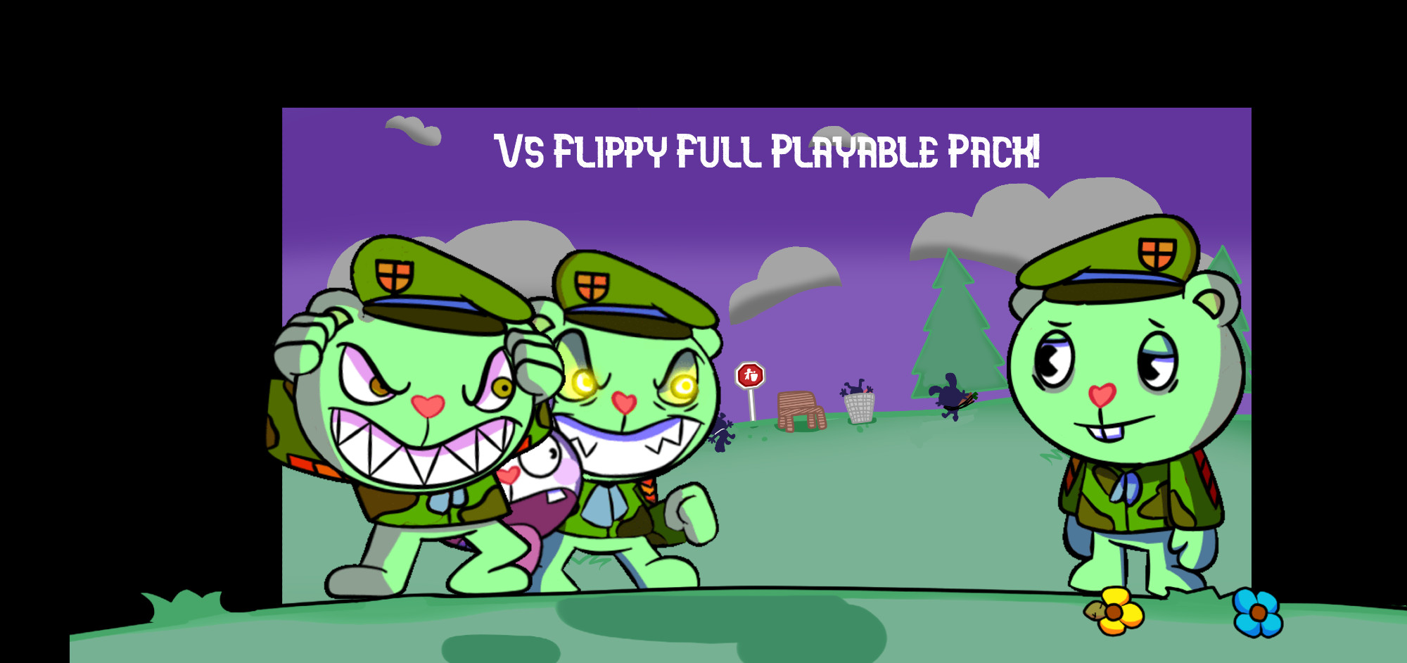 FNF Flippy Full Playable Pack! (All Phases)(no pha Mod for Friday Night ...