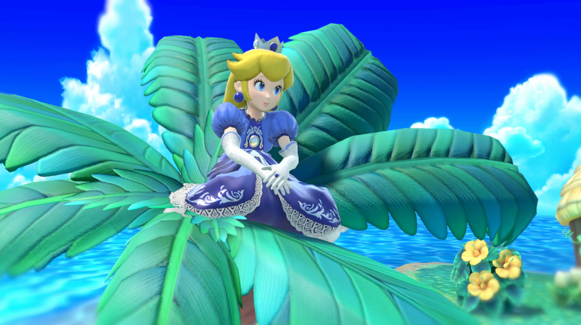 Royal White & Blue Peach Mod for Super Smash Bros. Ultimate | SSBU Mods