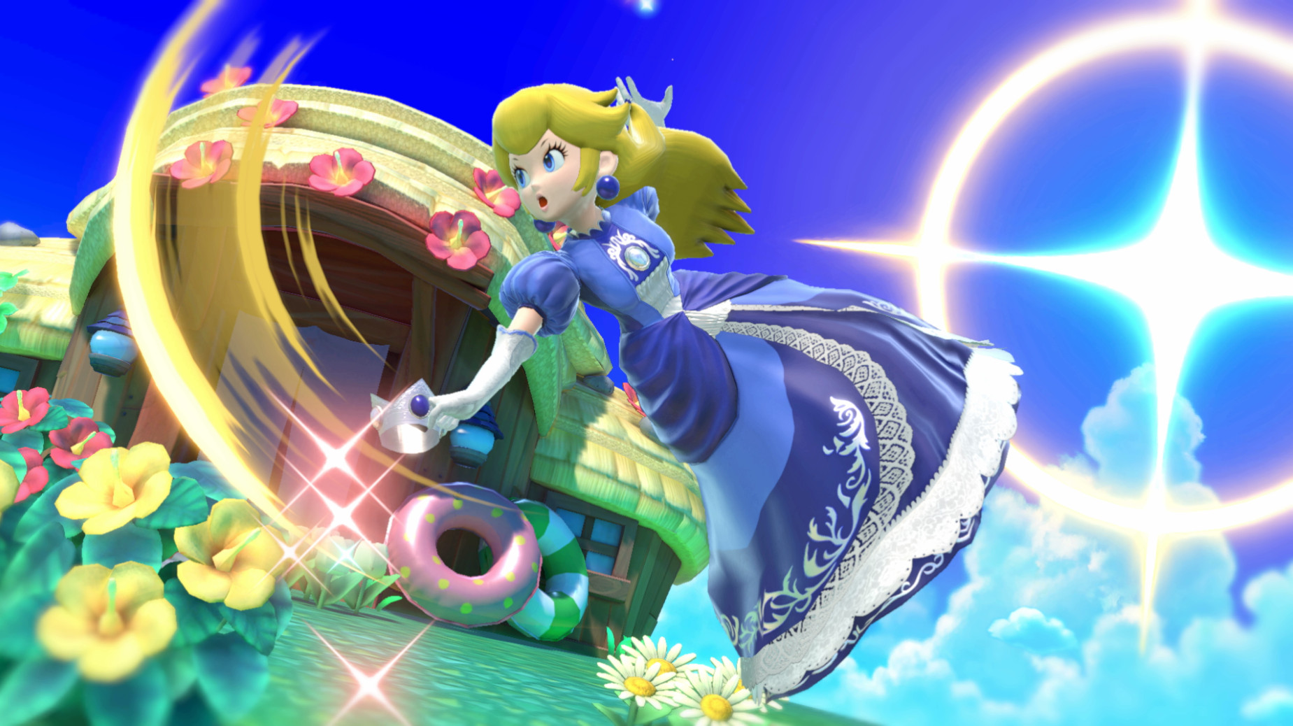 Royal White & Blue Peach Mod for Super Smash Bros. Ultimate | SSBU Mods