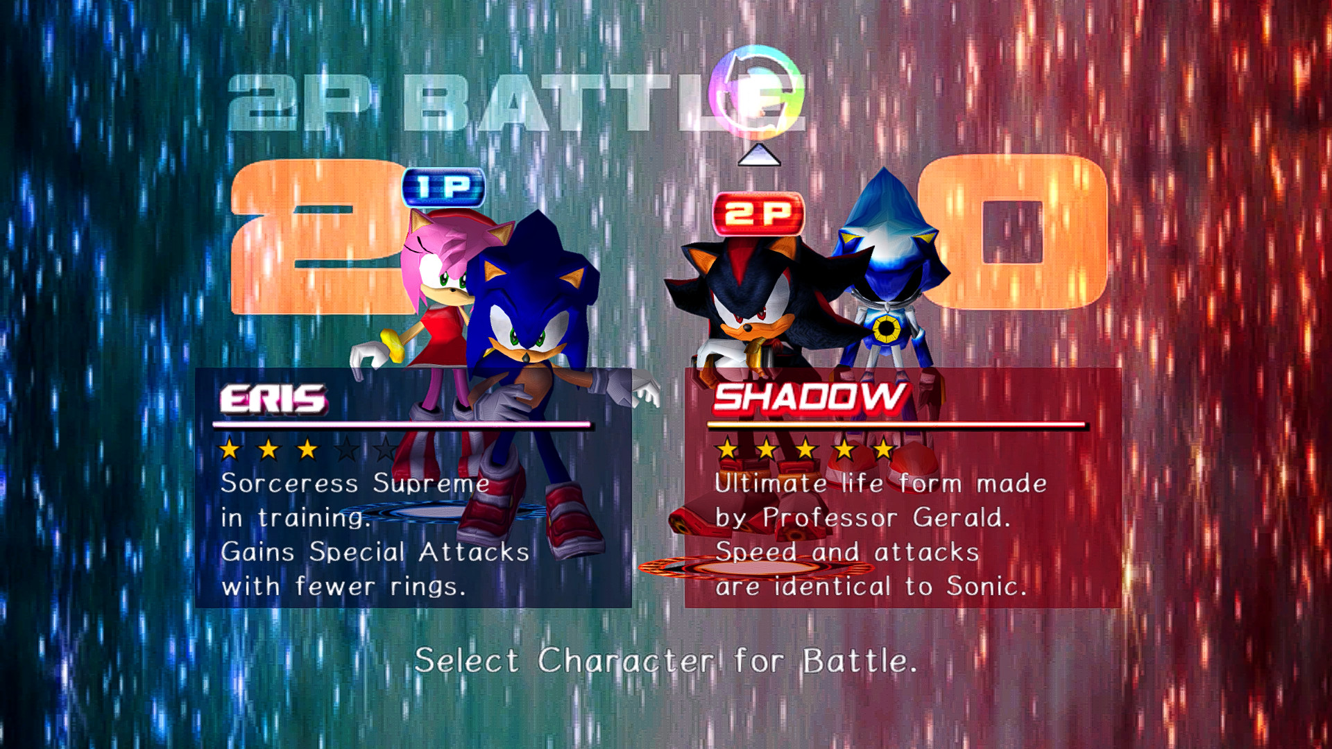 (Old) Eris the Black Mage Mod for Sonic Adventure 2 | SA2 Mods