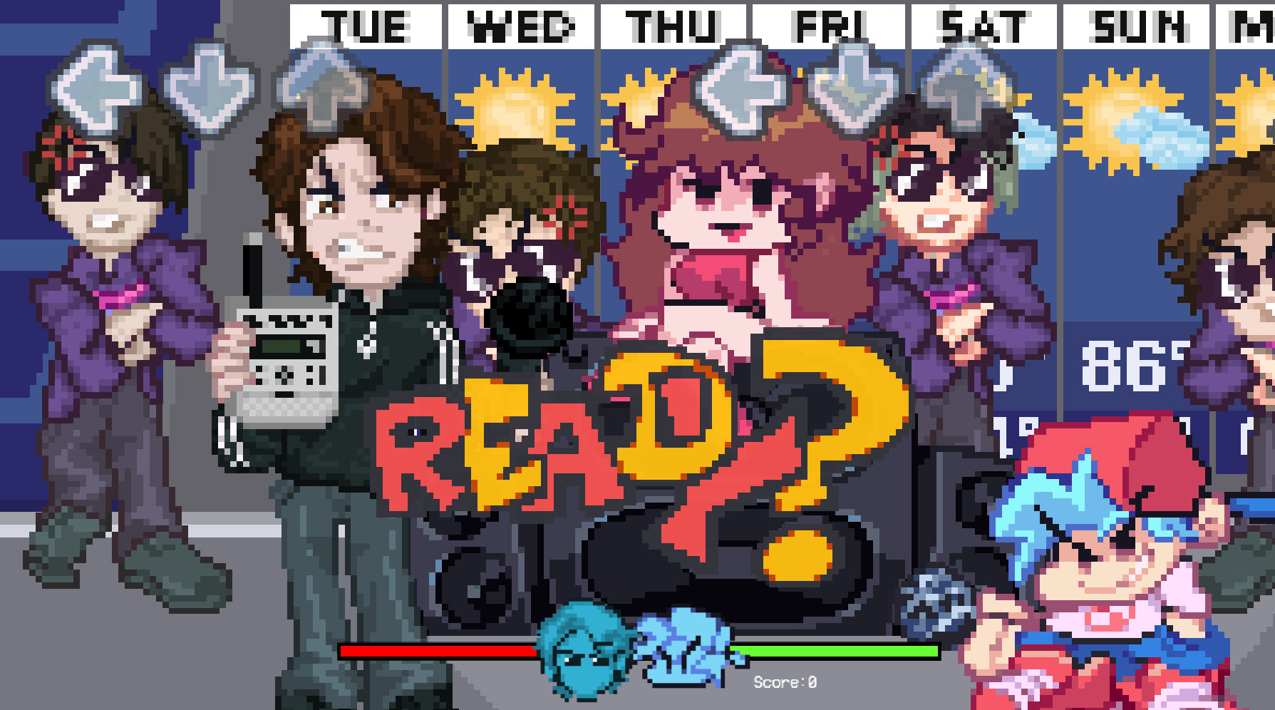 Friday Night Funkin' Forecast Face-Off! Mod for Friday Night Funkin ...