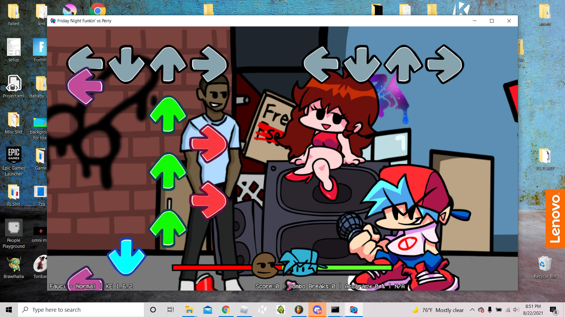 Friday Night Funkin' vs Perry (V 0.2/FT. BA$EMENTT [Friday Night Funkin ...