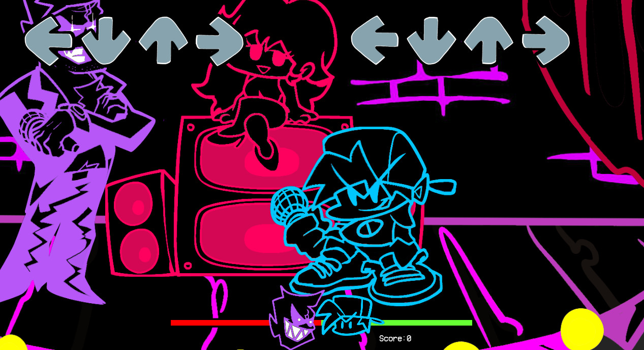 Friday Night Funkin': Wireframe Mod for Friday Night Funkin' | FNF Mods