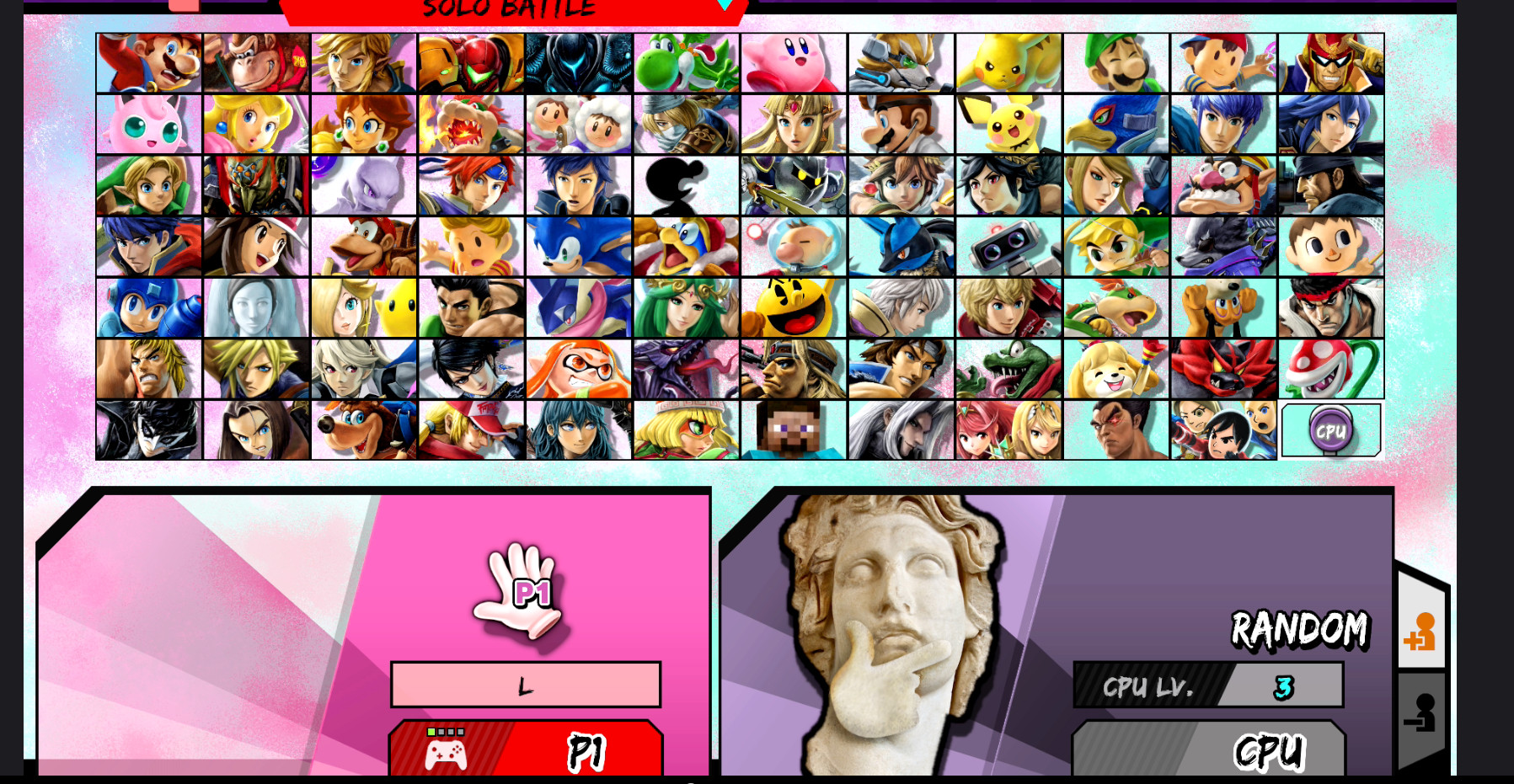Mural FSS Icon Alts Mod for Super Smash Bros. Ultimate | SSBU Mods