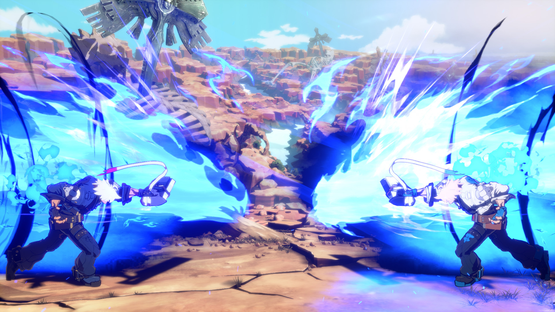 Sol Blue Fire Mod for GUILTY GEAR -STRIVE- | GGST Mods