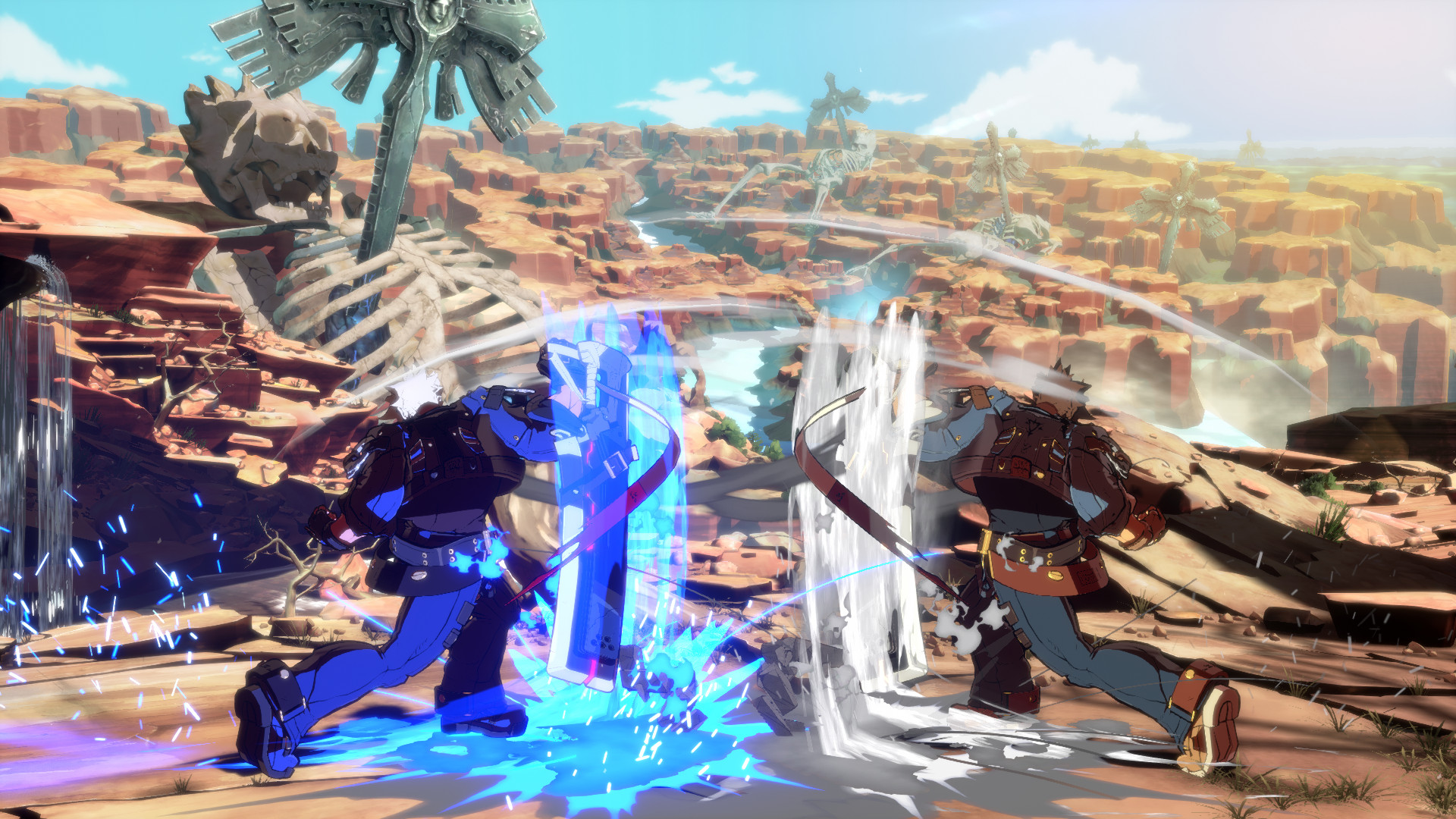Sol Blue Fire Mod for GUILTY GEAR -STRIVE- | GGST Mods