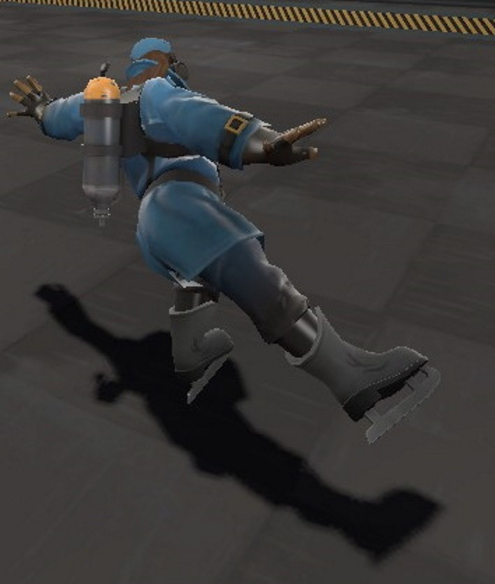 Grey Skating Scorcher Shoes [Team Fortress 2] [Mods]