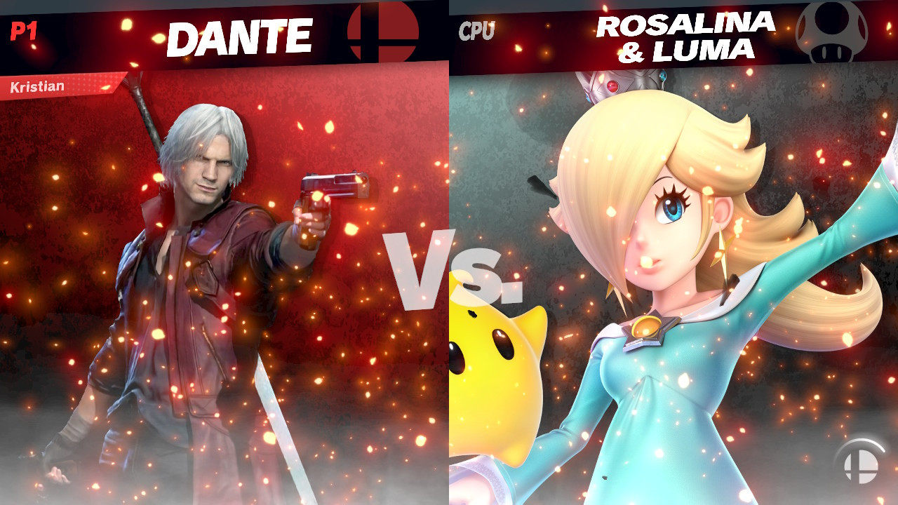Dante Mii Swordfighter UI Mod for Super Smash Bros. Ultimate | SSBU Mods