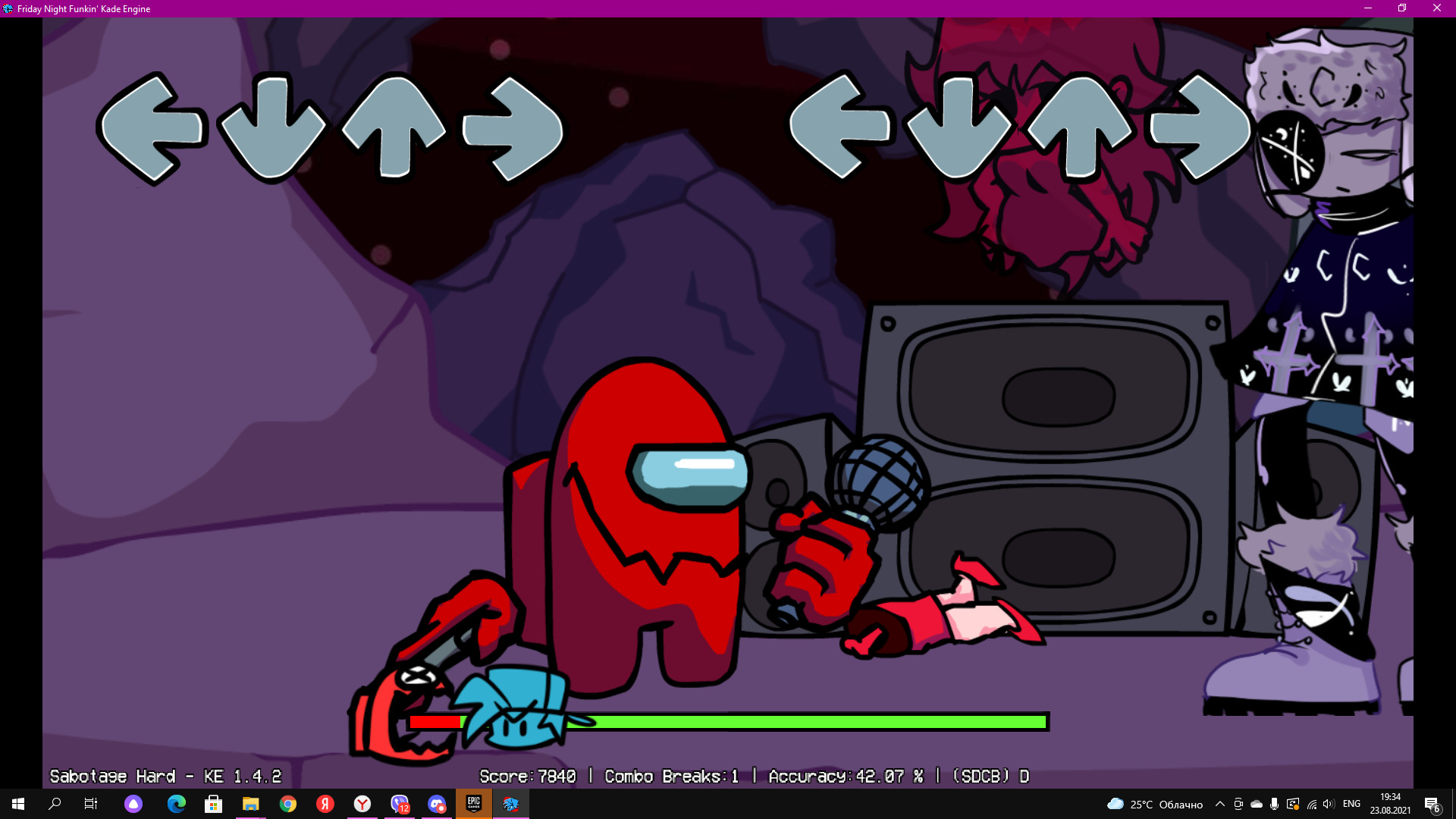 Playable Minus Ruv Mod for Friday Night Funkin' | FNF Mods