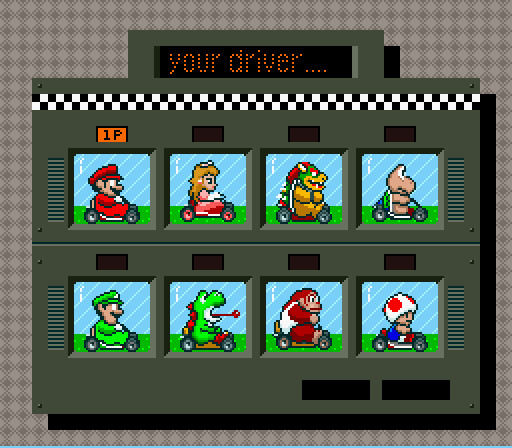 Demonic Mario in Super Mario Kart [Super Mario Kart] [Mods]