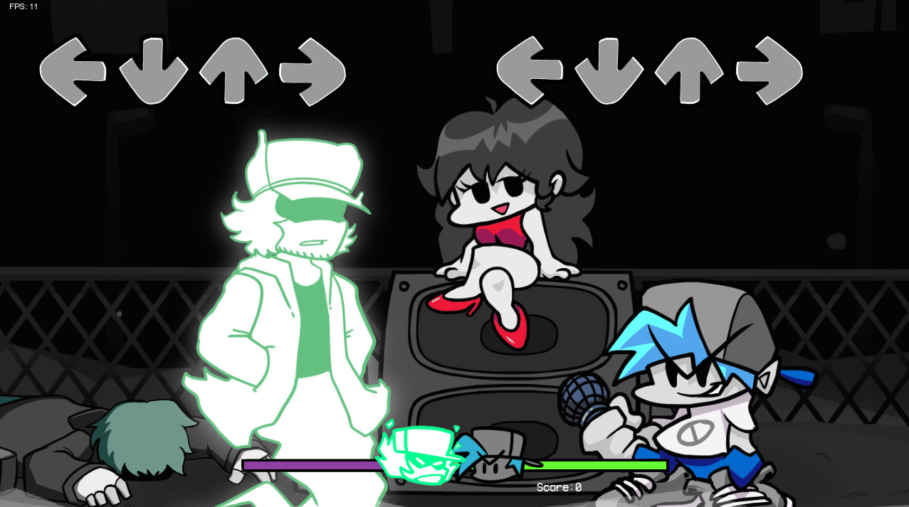 ColorPass Garcello Mod for Friday Night Funkin' | FNF Mods