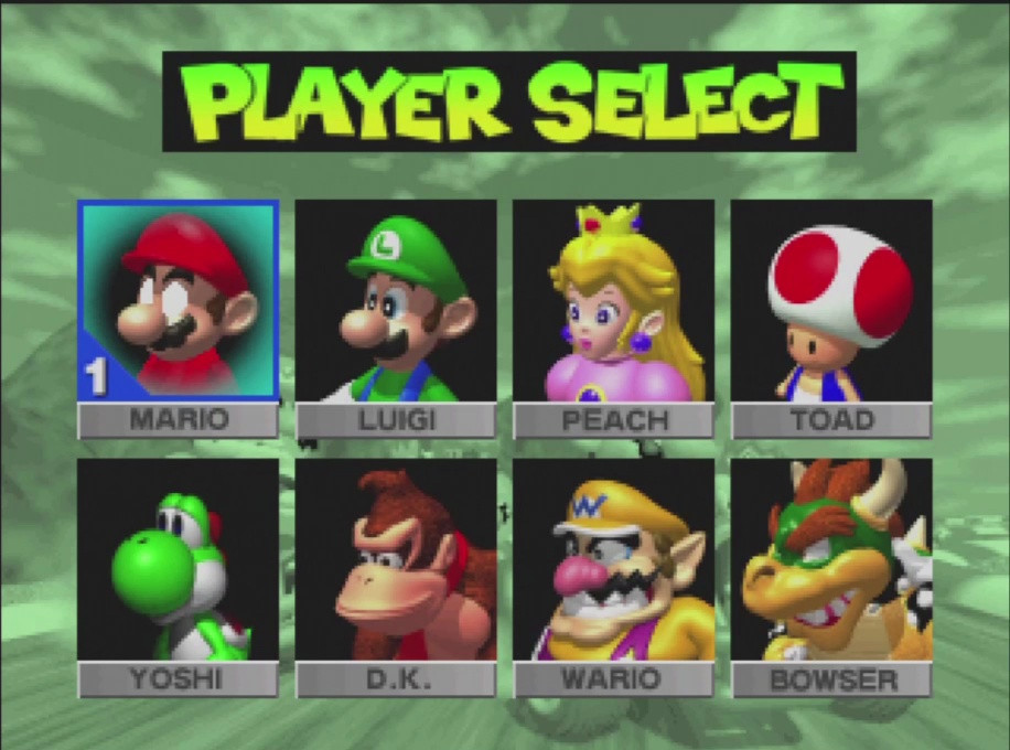 Demonic Mario in Mario Kart 64 [Mario Kart 64] [Mods]