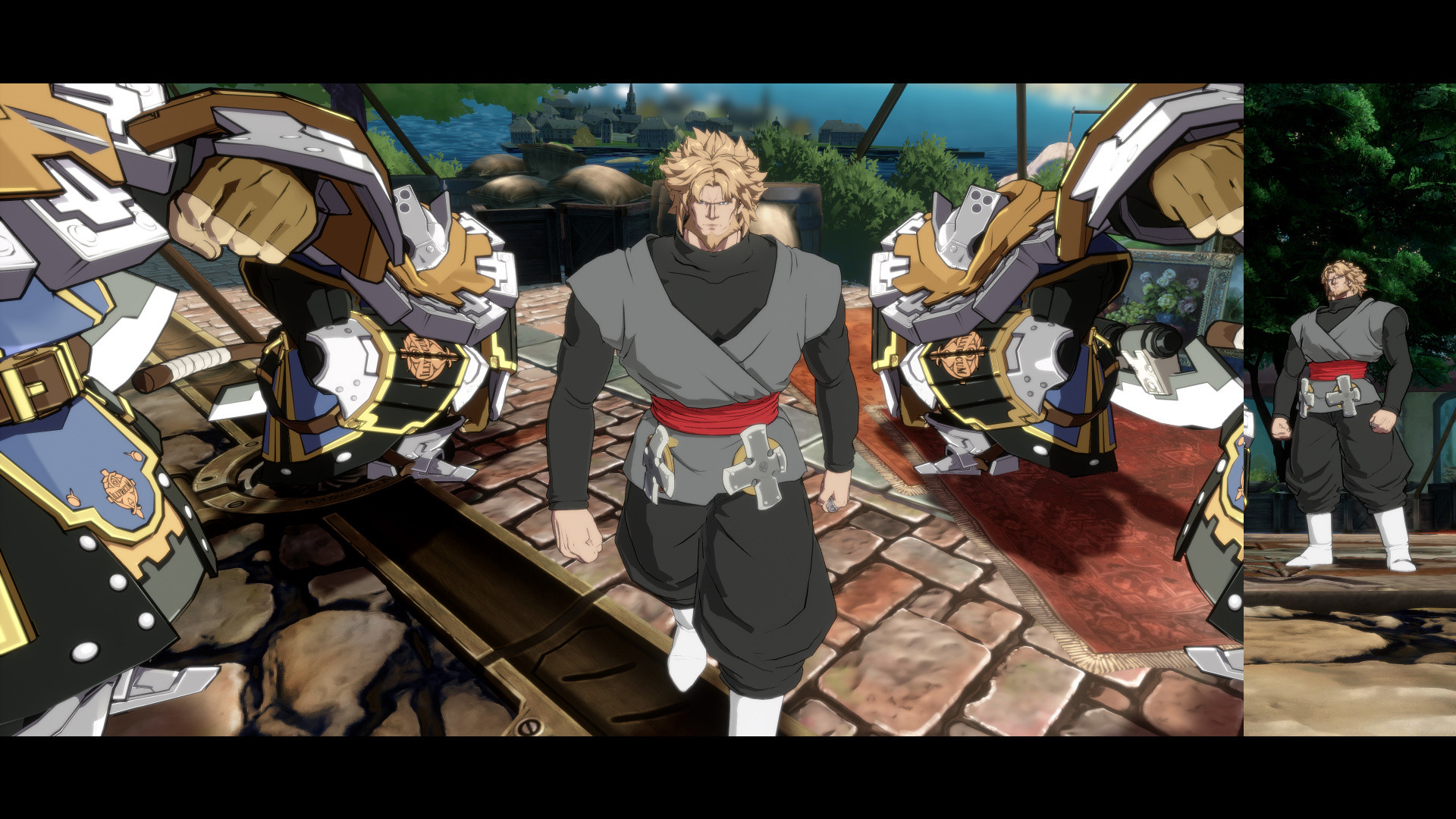 DBFZ Goku Black outfit for Leo Whitefang [GUILTY GEAR -STRIVE-] [Mods]