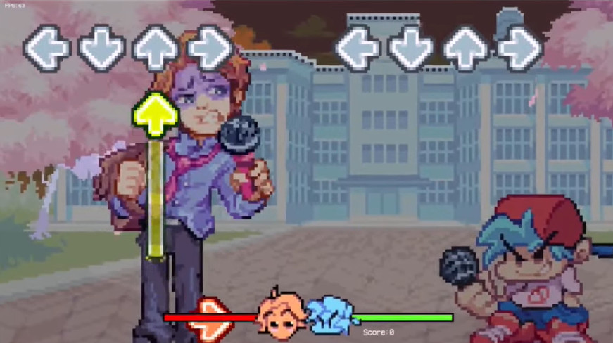 Softlock over roses Mod for Friday Night Funkin' | FNF Mods