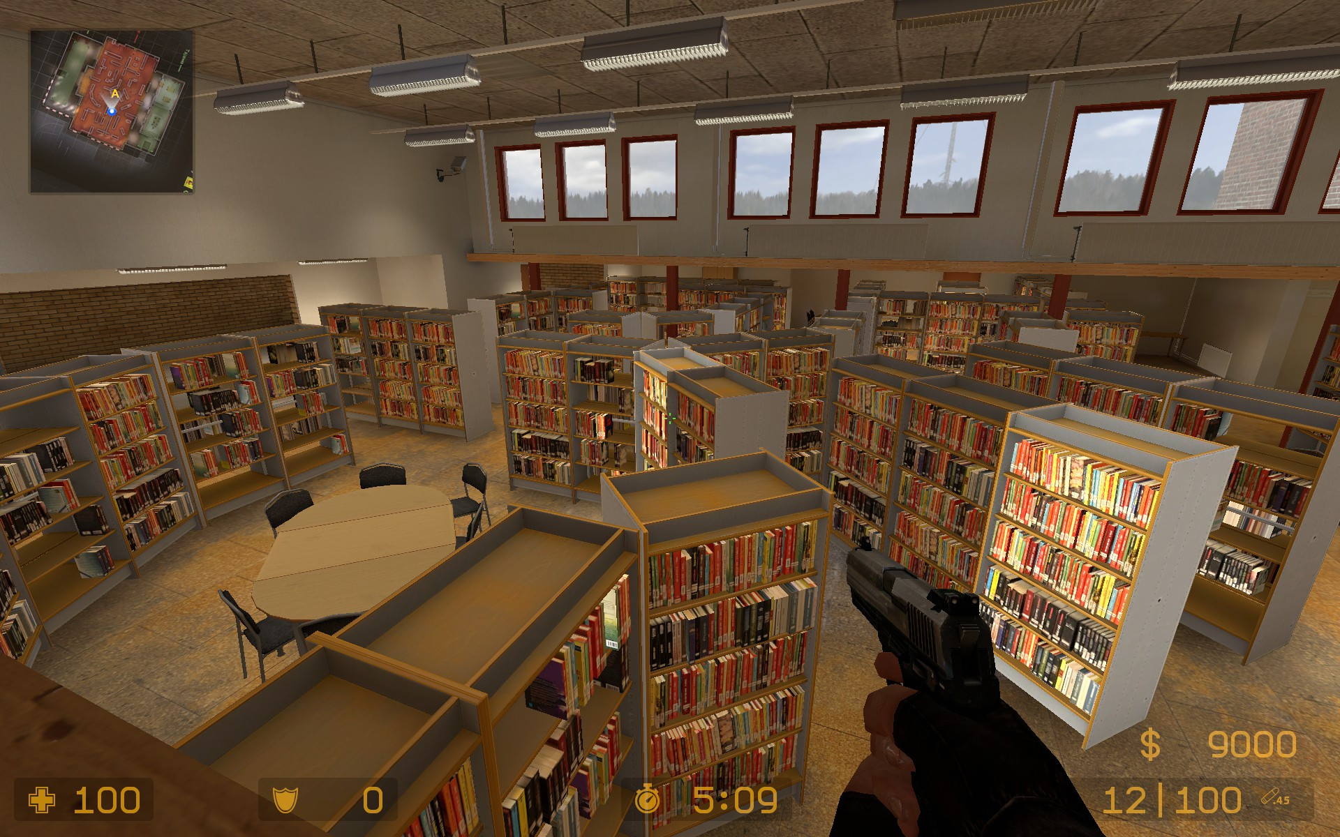 de_library Mod for Counter-Strike: Source | CS:S Mods