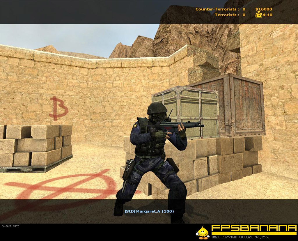 OddFlame's Realistic/Enhanced SAS Skin [Counter-Strike: Source] [Mods]