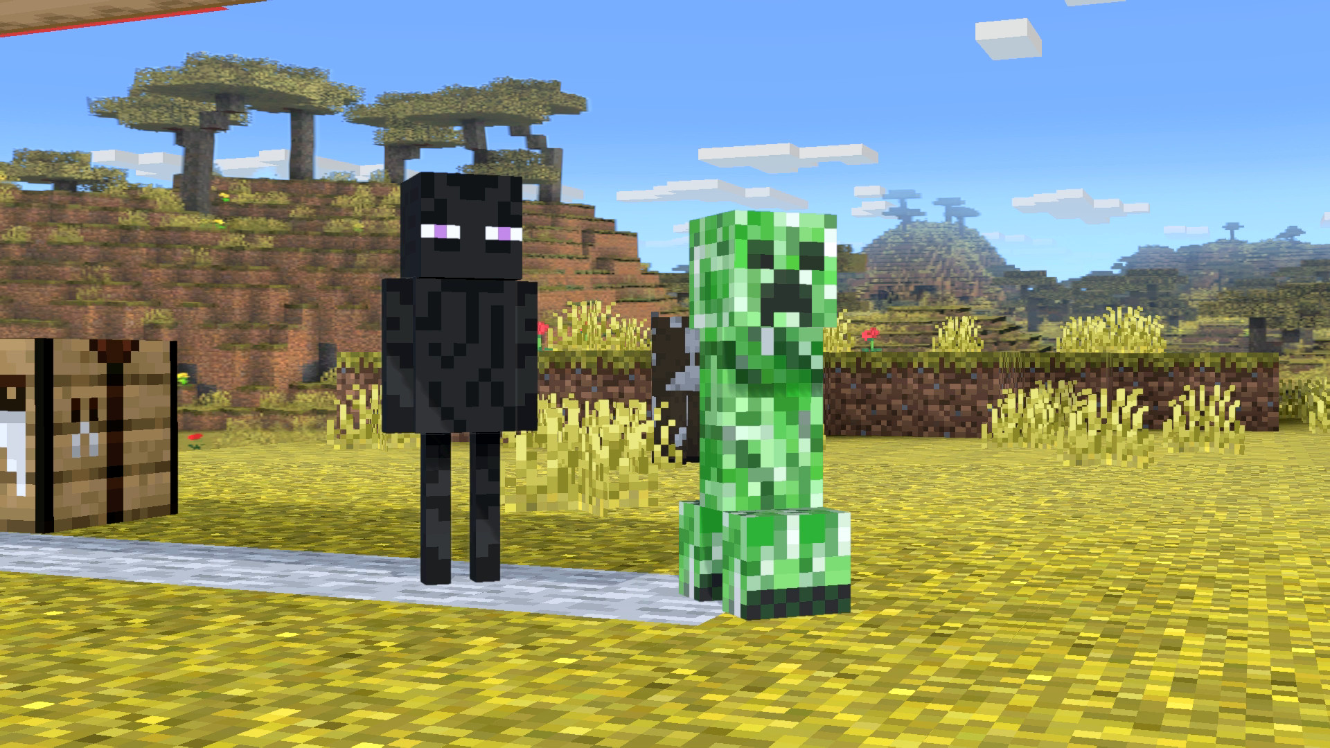 Enderman Vs Creeper