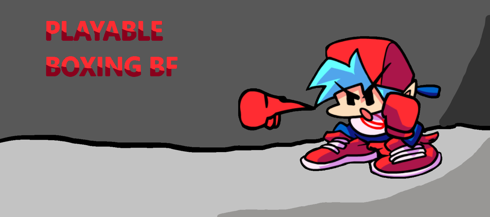 PLAYABLE BOXING BF! Mod for Friday Night Funkin' | FNF Mods