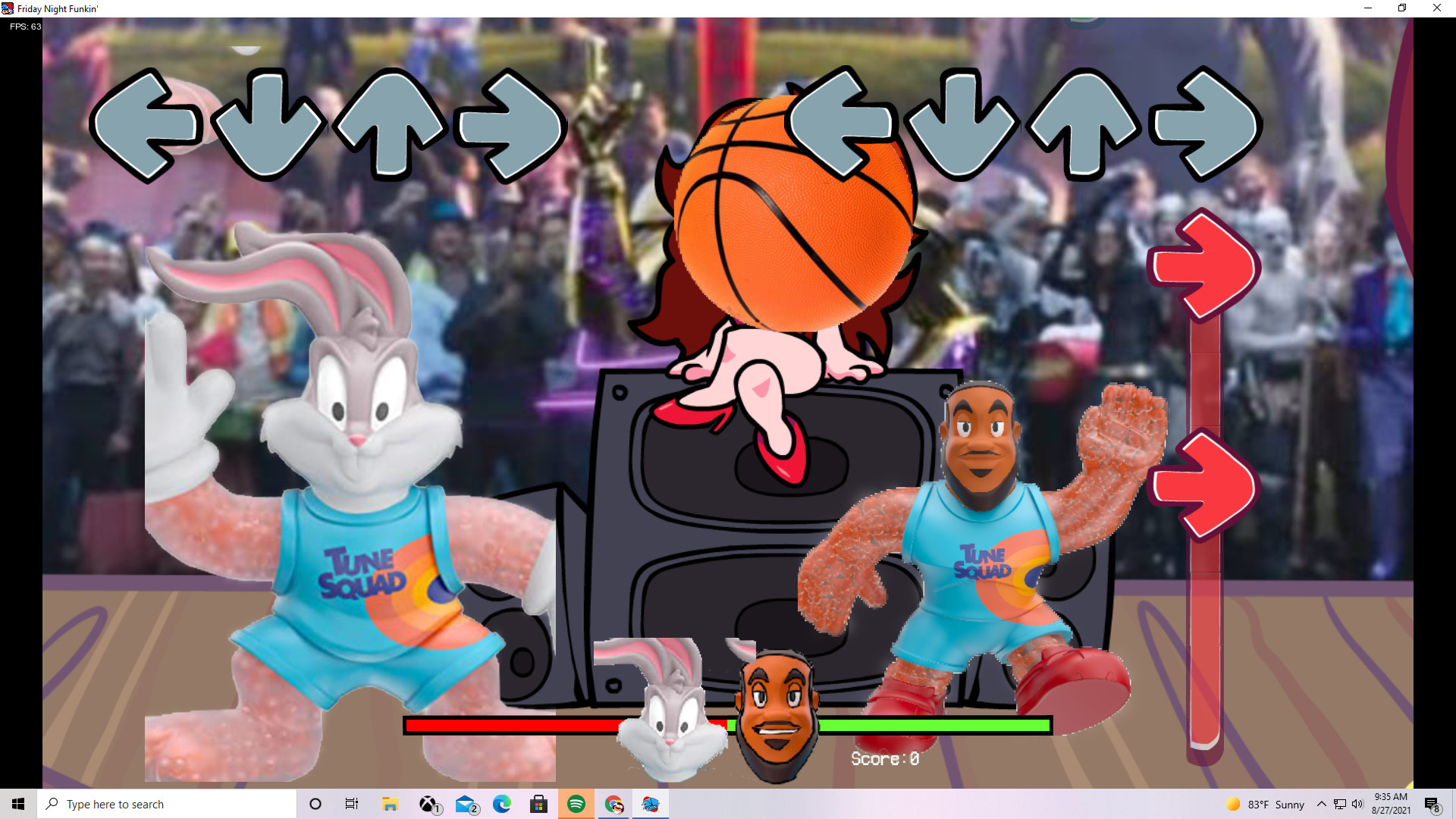 Space Jam V5 Mod for Friday Night Funkin' | FNF Mods