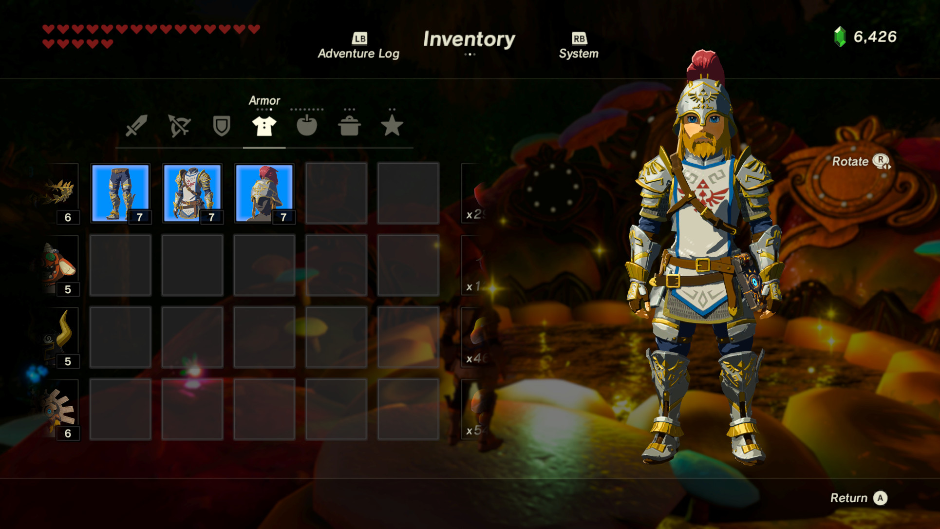 Soldier's Armor Visual Progression Mod for The Legend of Zelda: Breath ...