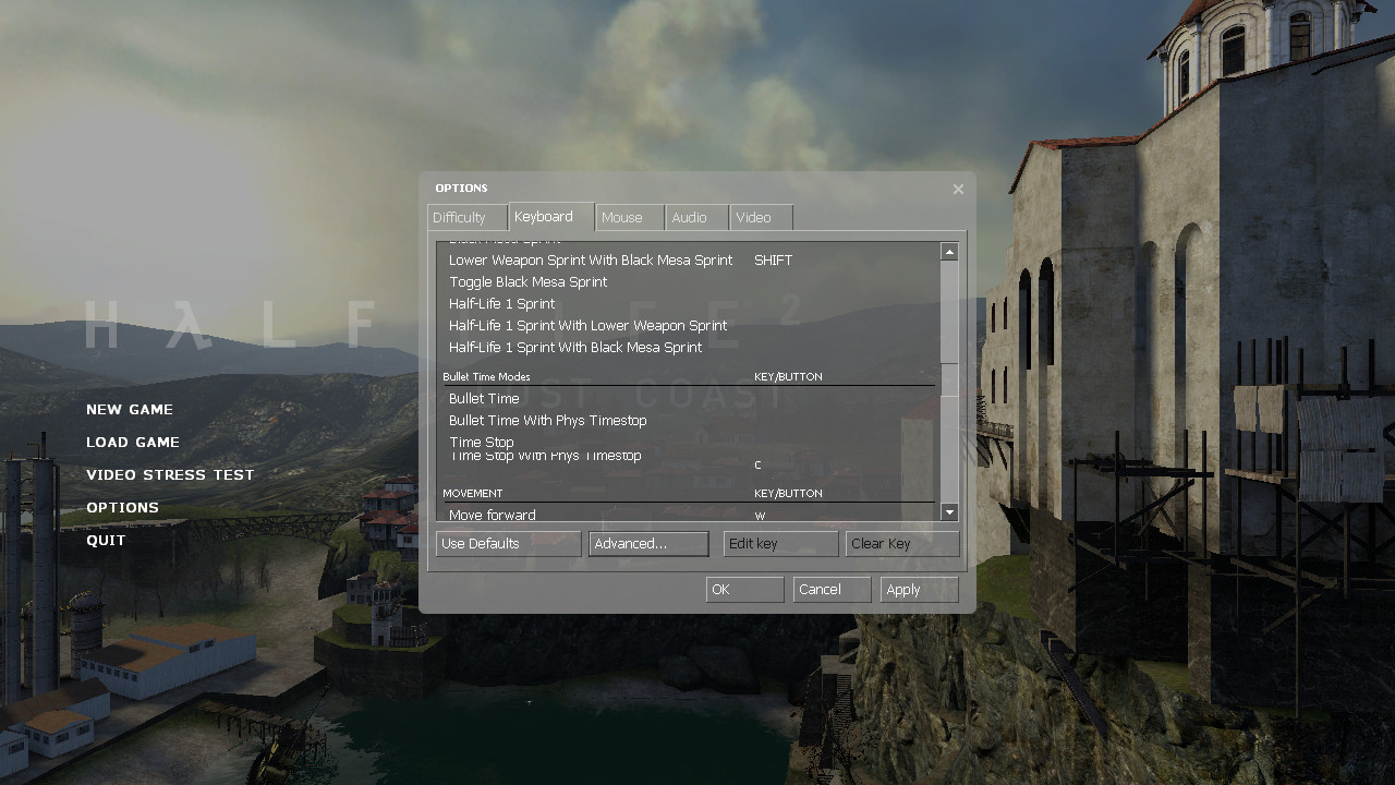 New Options/Gameplay Stuff Mod for Half-Life 2 | HL2 Mods