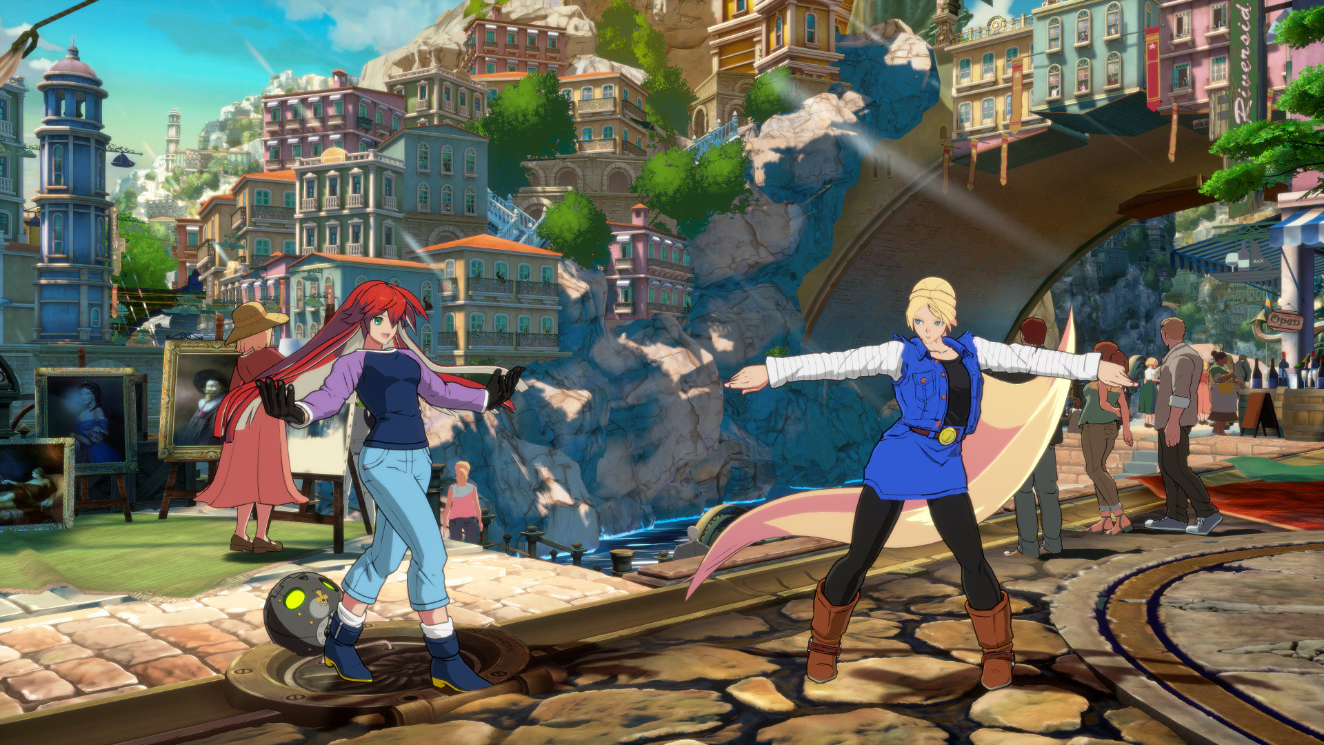 DBFZ Android 18 casual outfit for Jack-O' Mod for GUILTY GEAR -STRIVE ...