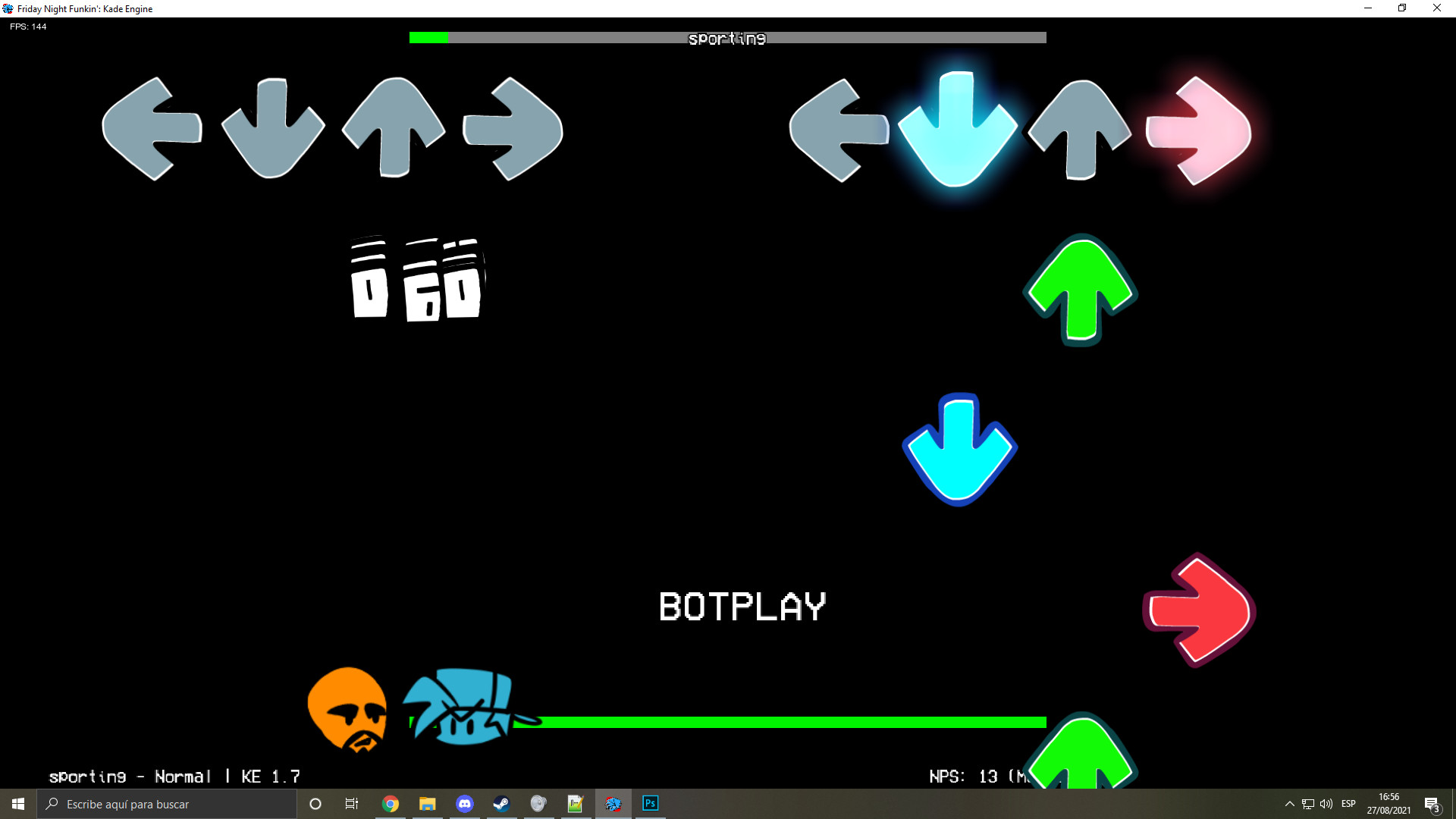 Sporting Modchart (1.7 Modchart Test) Mod for Friday Night Funkin ...