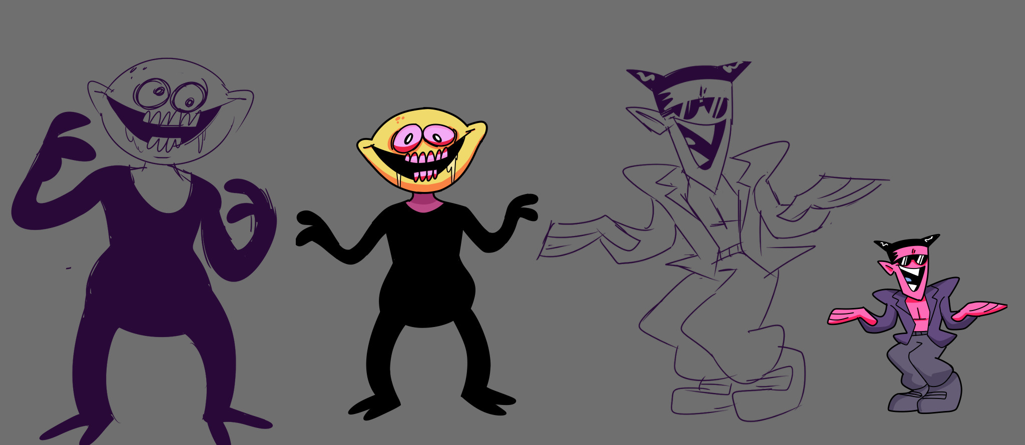 FNF Sr Pelo Art style Mod for Friday Night Funkin' | FNF Mods