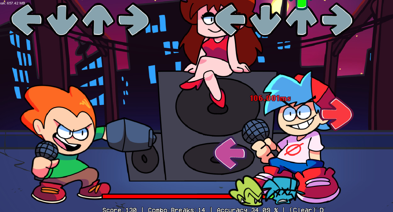 FNF Sr Pelo Art style Mod for Friday Night Funkin' | FNF Mods