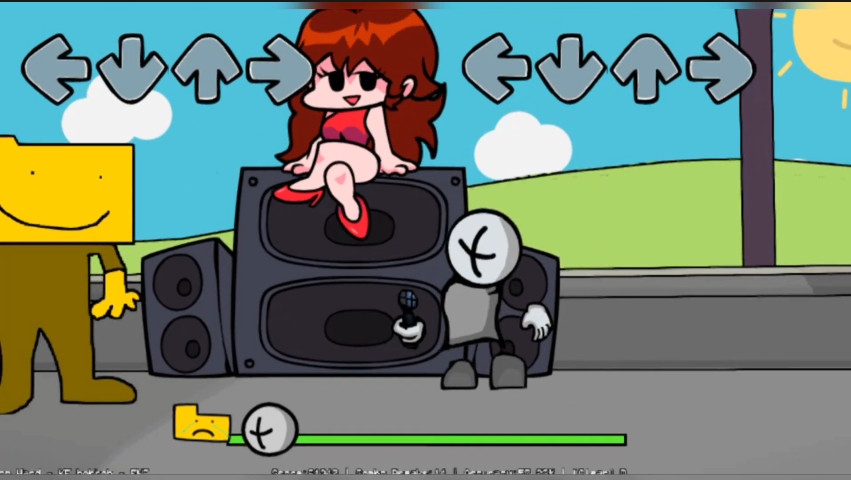 FNF/Grunt but bad skin Boyfriend [Friday Night Funkin'] [Mods]