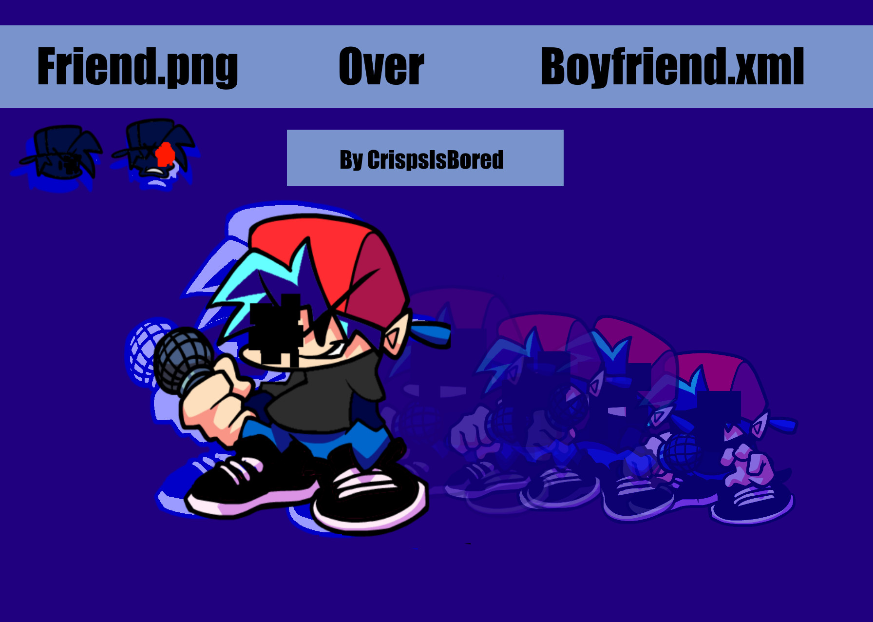 Friend.PNG Mod for Friday Night Funkin' | FNF Mods