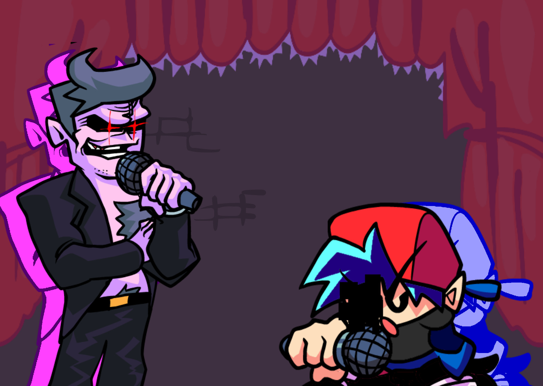 Friend.PNG Mod for Friday Night Funkin' | FNF Mods