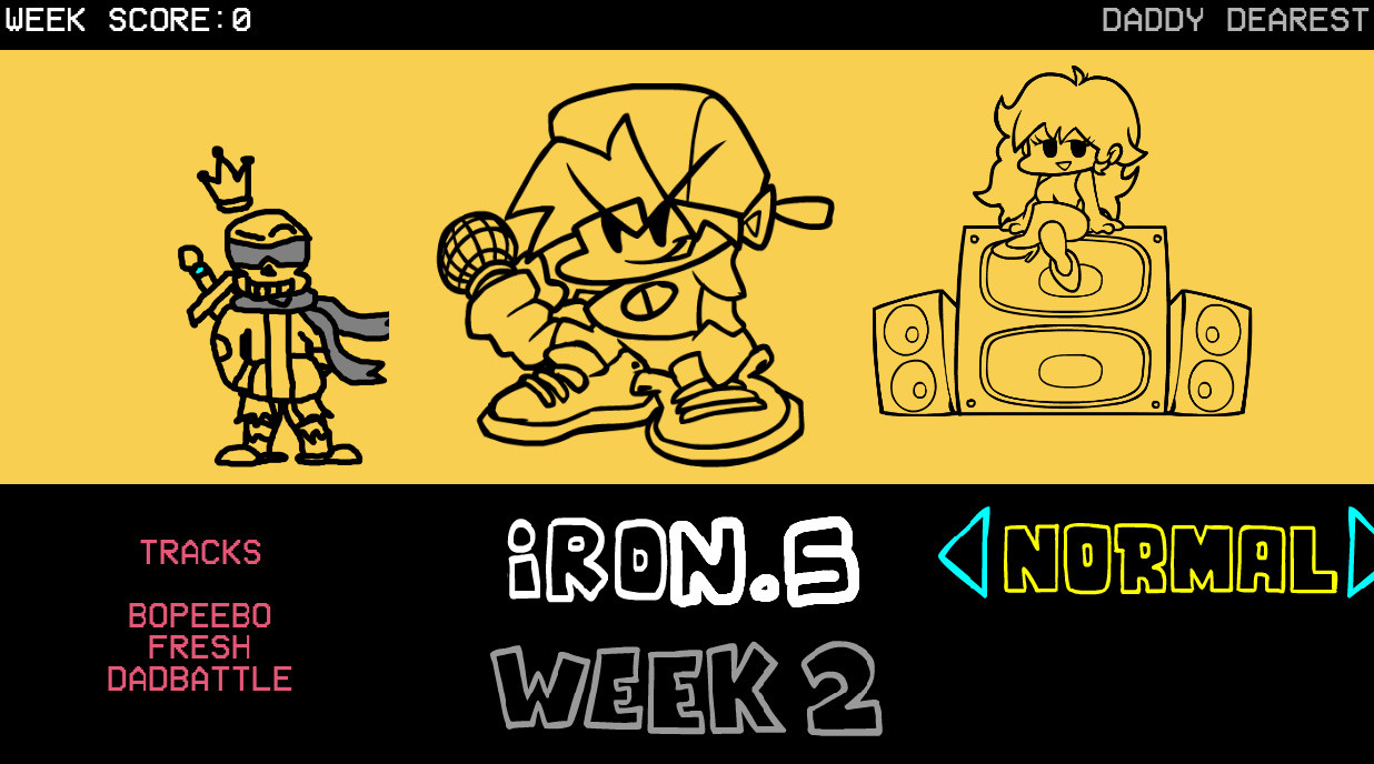 VS Iron Sans! [Friday Night Funkin'] [Mods]