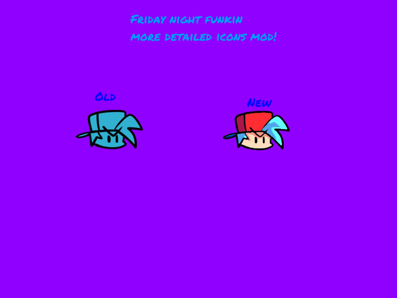FNF (More detailed icons mod) [Friday Night Funkin'] [Mods]