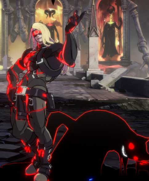 Ultimate Zato-1 - Red Mod for GUILTY GEAR -STRIVE- | GGST Mods