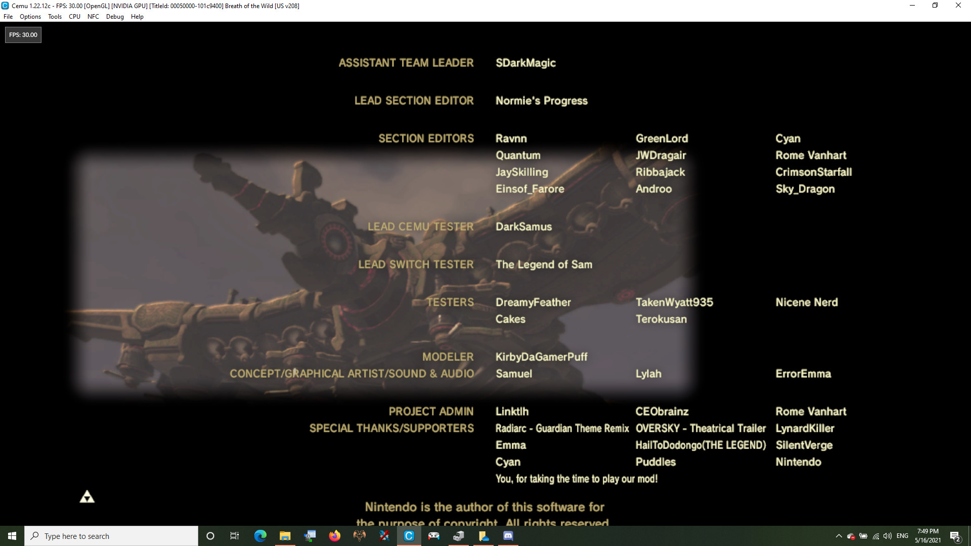 Relics of the Past Official Final Beta v2.9.6b Mod for The Legend of ...