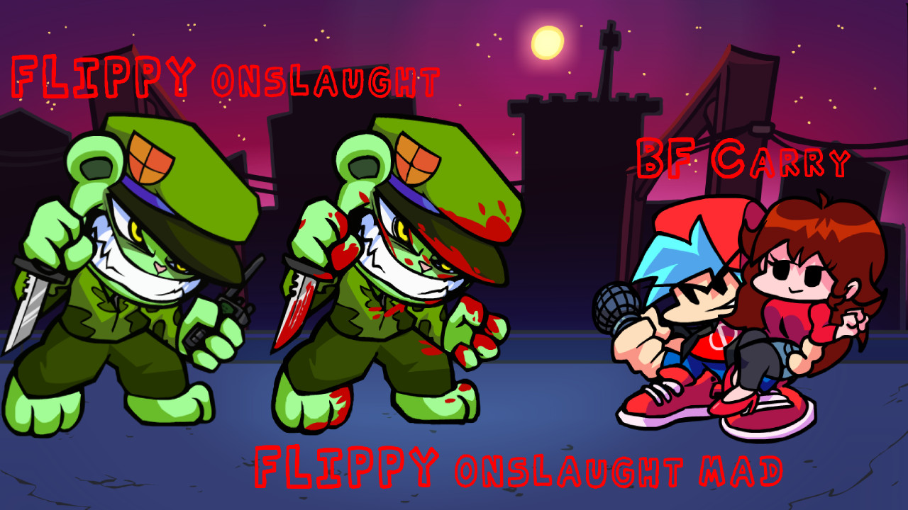Vs Flippy: Flipped Out multiplayer Mod for Friday Night Funkin' | FNF Mods