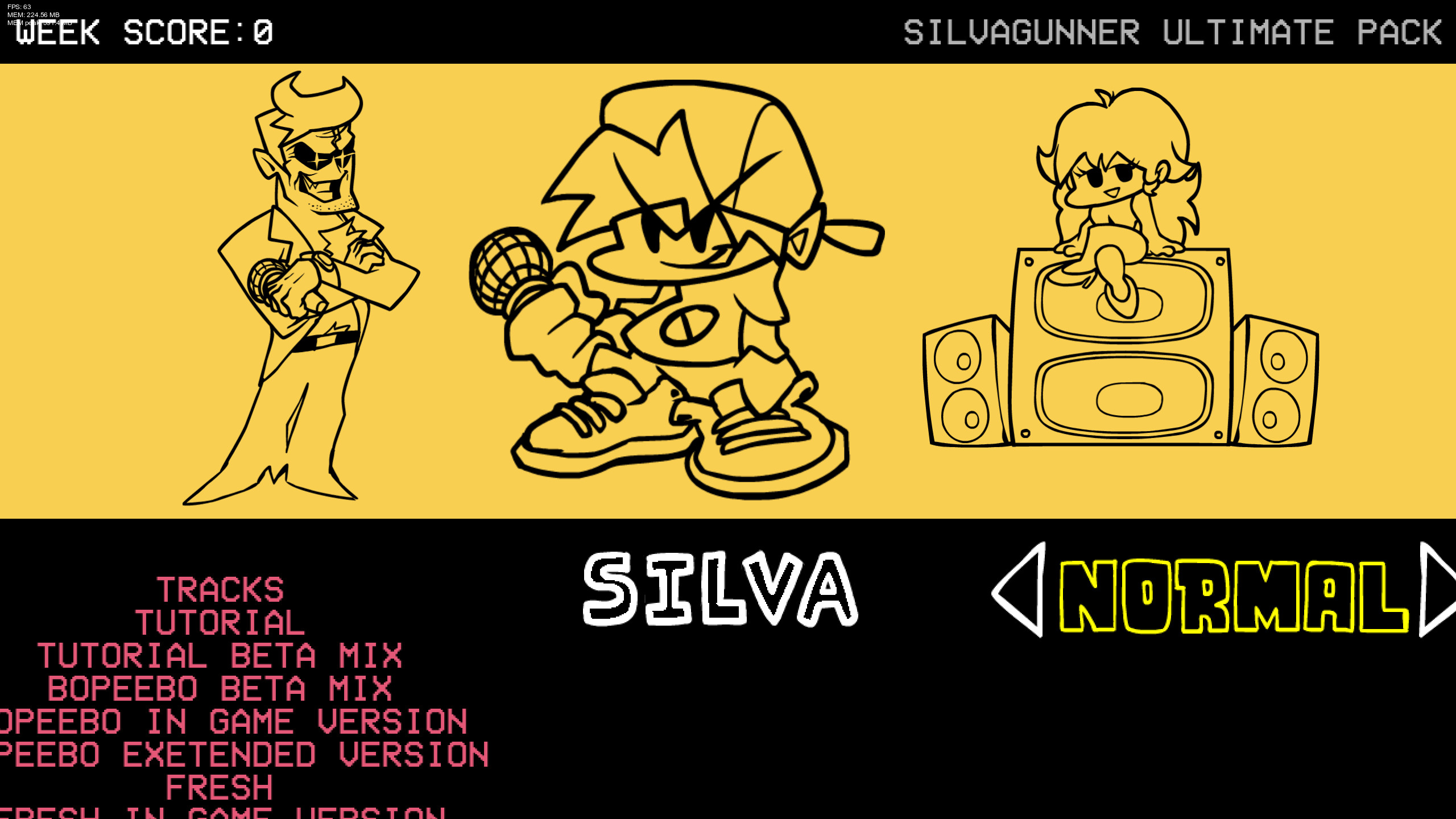 SilvaGunner Ultimate Pack [Friday Night Funkin'] [Mods]