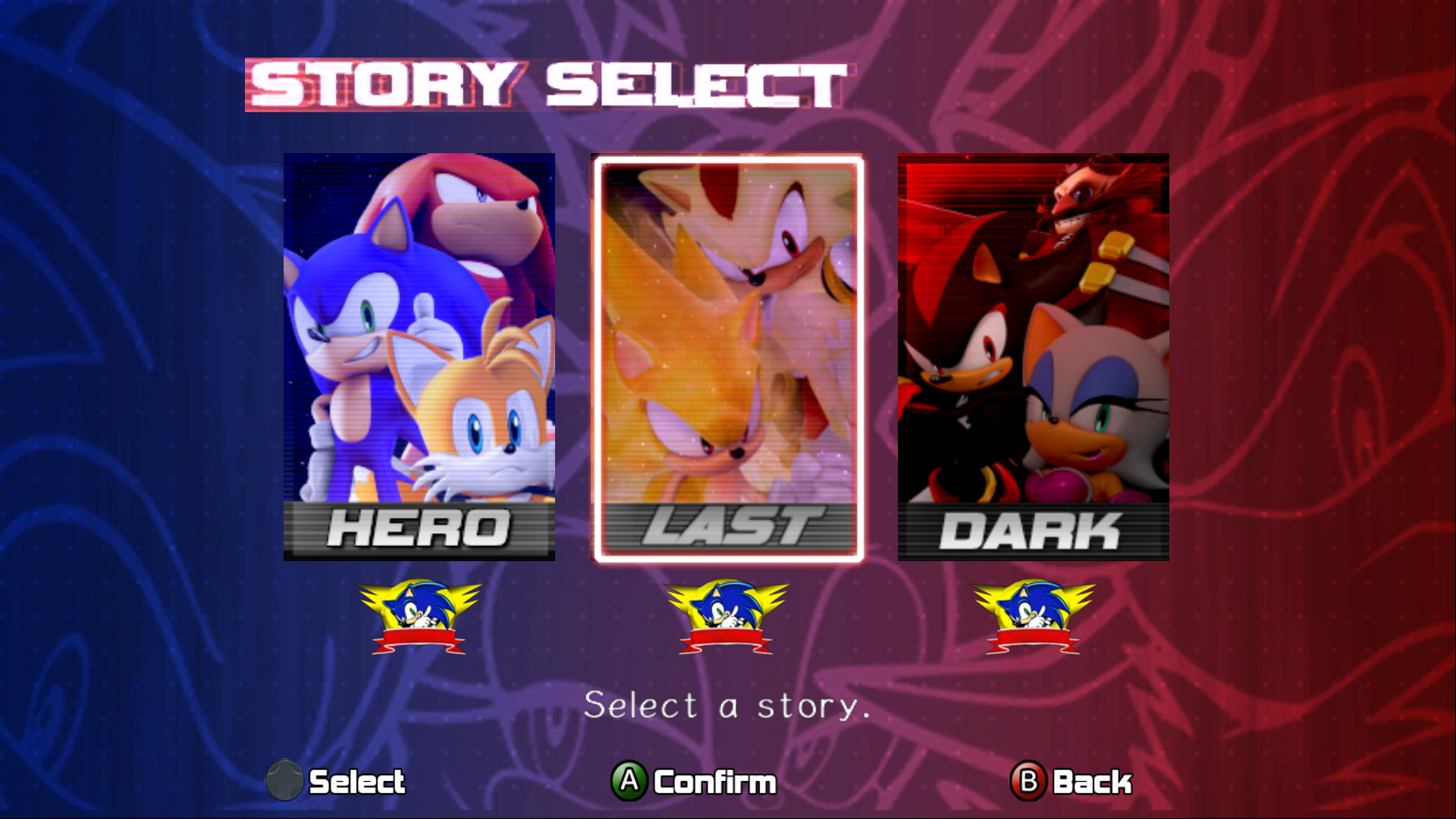CGI Character Select Icons (Character Select Plus) Mod for Sonic ...